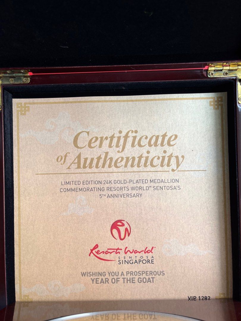 Limited Edition 24K Gold Plated Zodiac Animals RWS Set, Luxury ...