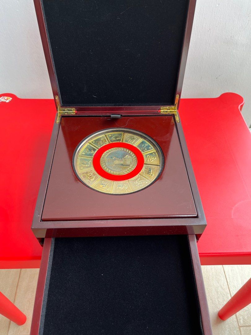 Limited Edition 24K Gold Plated Zodiac Animals RWS Set, Luxury ...