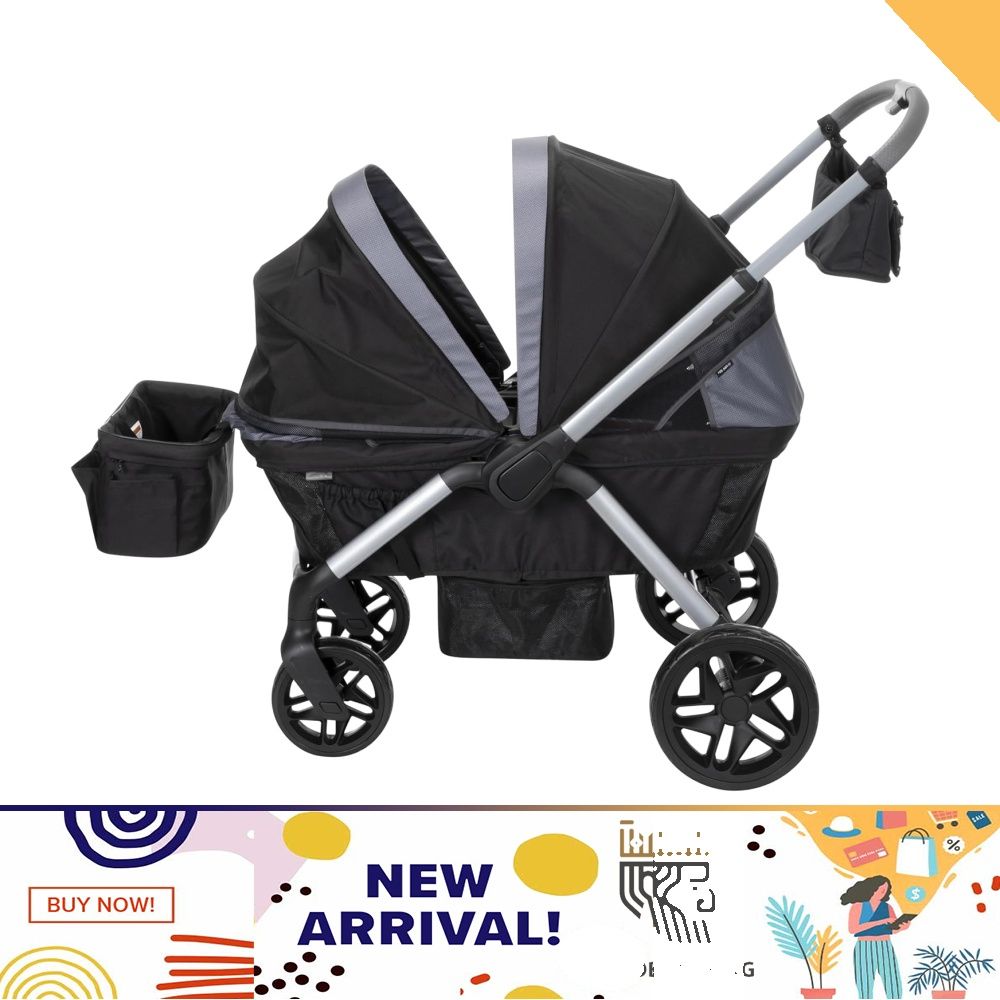 Safety 1st Summit Wagon Stroller fits 2 Kids Includes Removable Child ...