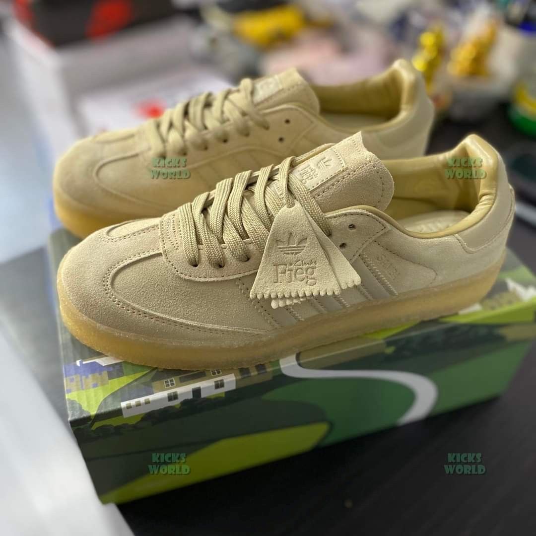 SAMBA X FIEG X Clarks, Men's Fashion, Footwear, Sneakers on Carousell