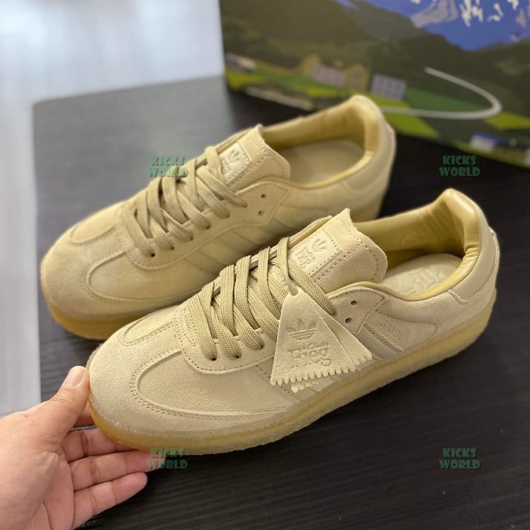 SAMBA X FIEG X Clarks, Men's Fashion, Footwear, Sneakers on Carousell