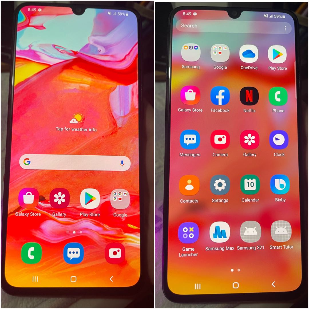 SAMSUNG GALAXY A70, Mobile Phones & Gadgets, Mobile Phones, Android ...