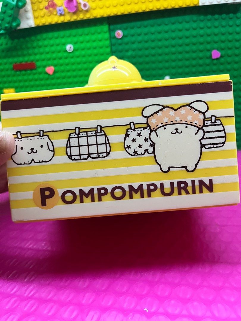 Sanrio Pompompurin Storage Box, Hobbies & Toys, Toys & Games on Carousell
