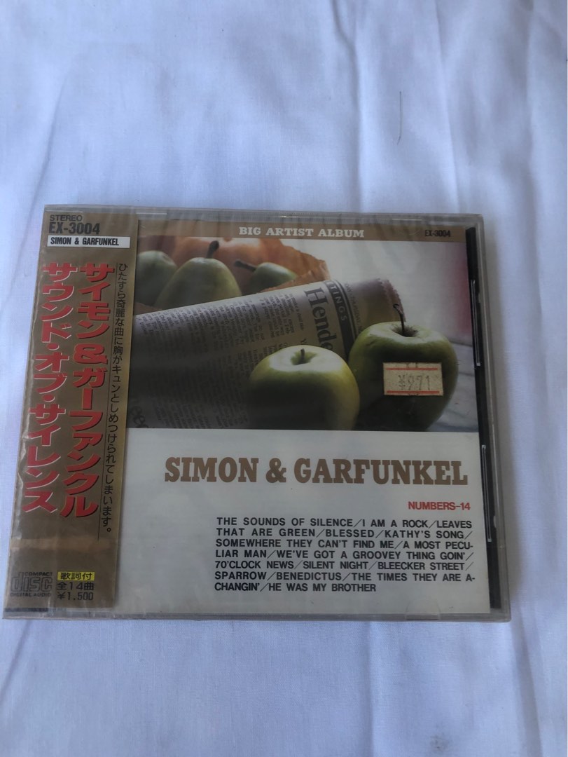 Sealed CD Simon & Garfunkel, Hobbies & Toys, Music & Media, CDs & DVDs ...