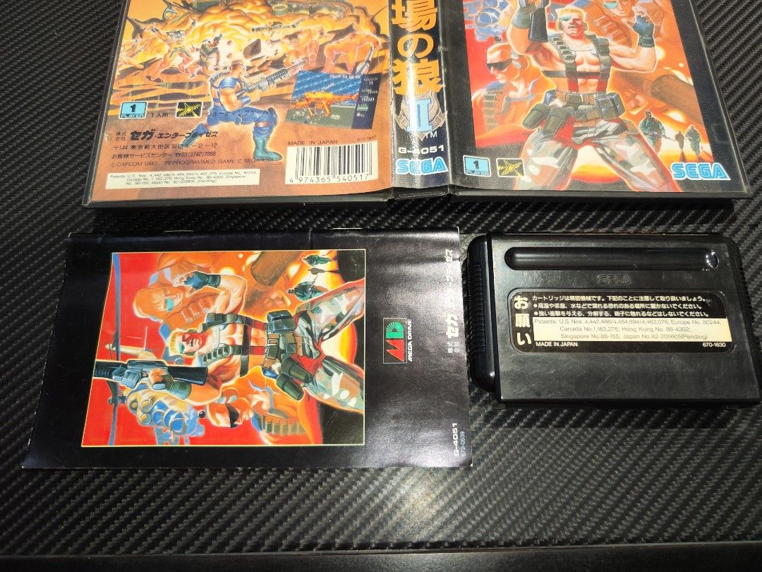 Sega Mega Drive - MERCS (Original), Video Gaming, Video Games, Others ...