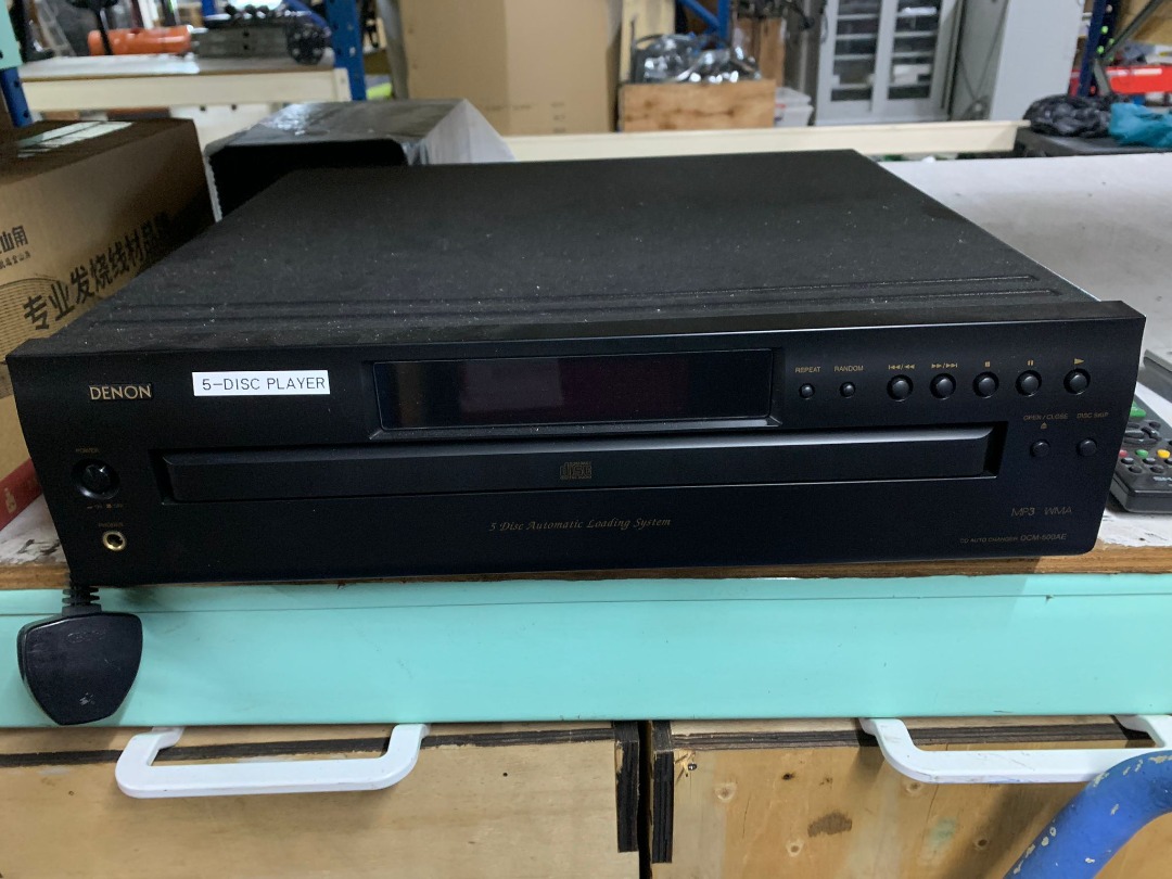 Selling USED Denon DCM-500AE CD Auto Changer, Audio, Other Audio ...