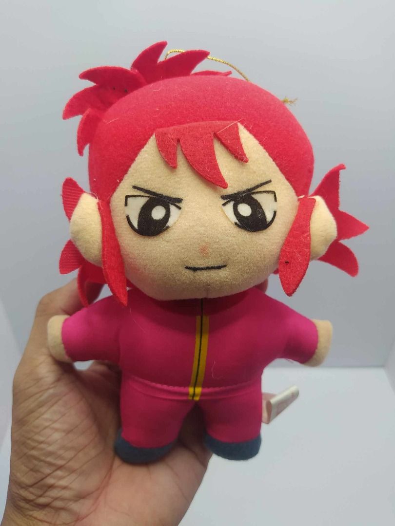 SET: Vintage Yu Yu Hakusho Ghost Fighter Retro Plush Stuffed Toy (Tomy ...