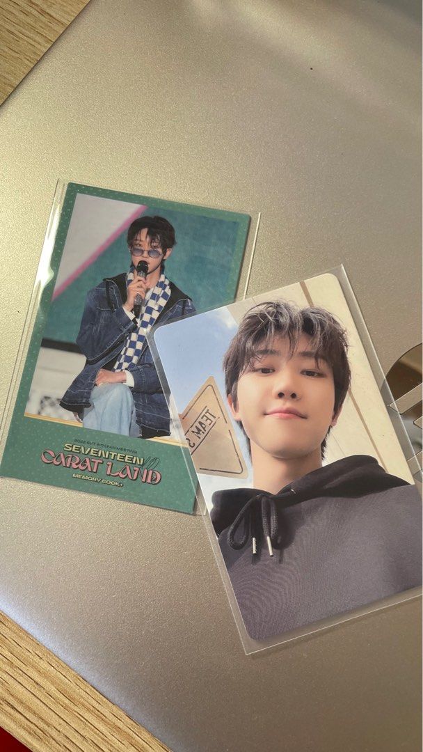 SEVENTEEN MINGHAO THE8 PHOTOCARD PC, Hobbies & Toys, Memorabilia ...