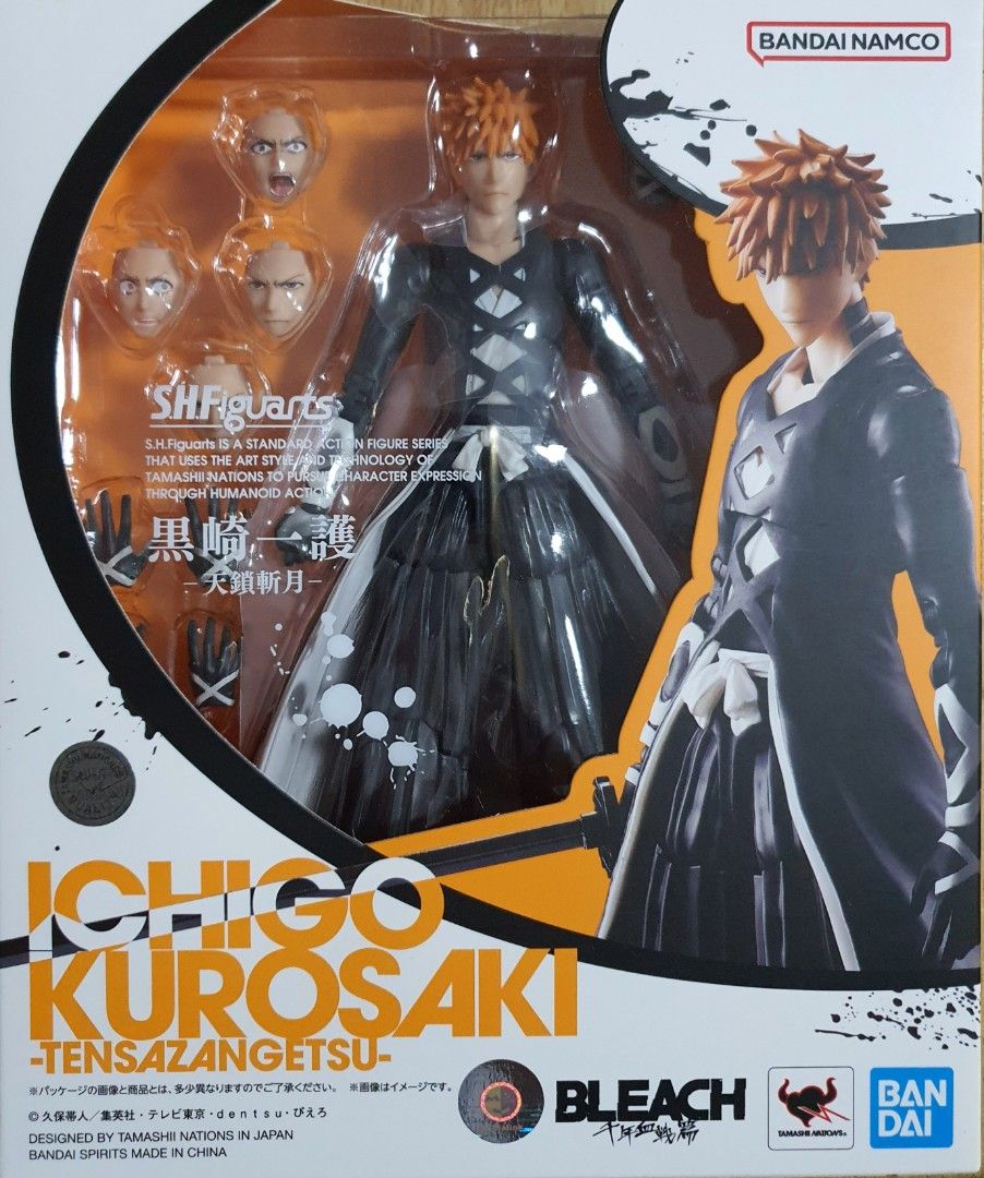 SHF SH Figuarts Bleach Thousand Year Blood War Arc Kurosaki Ichigo ...