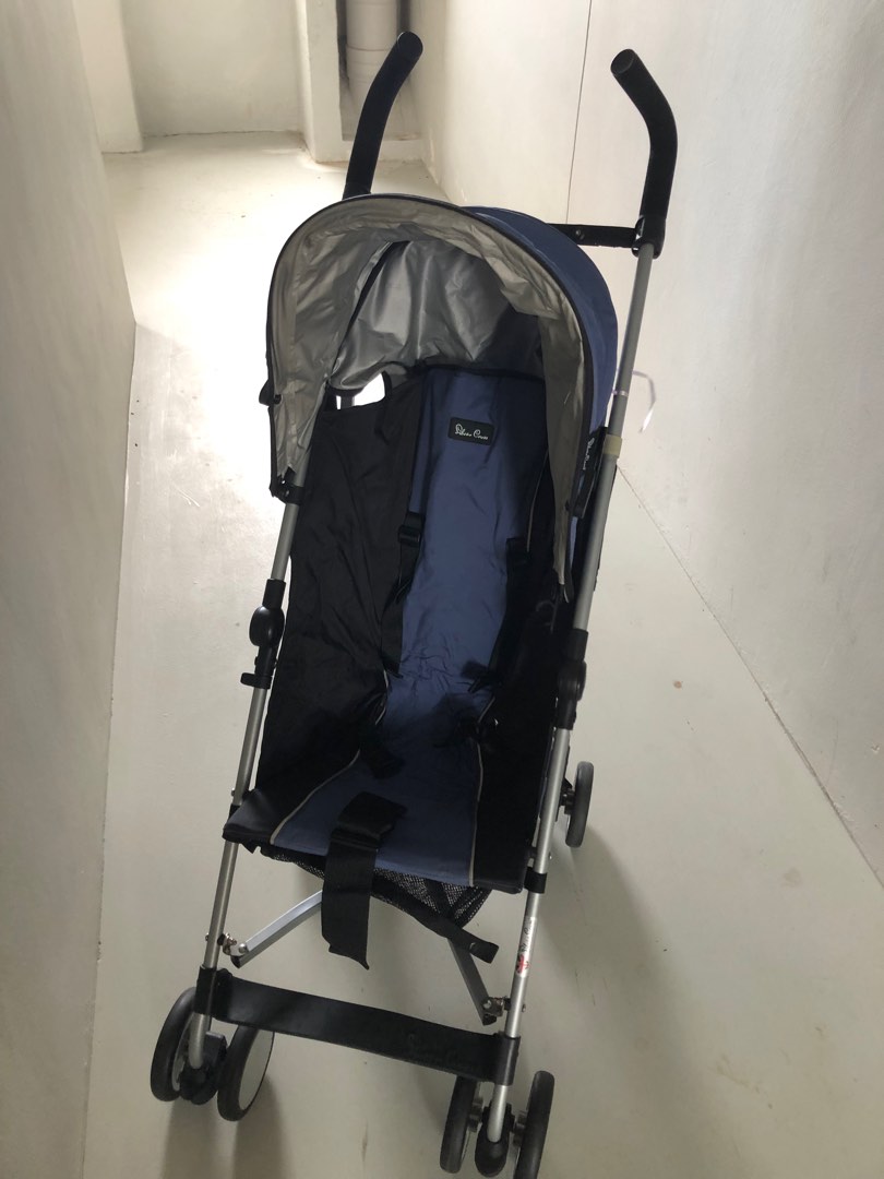 Blue Silver Cross Stroller, Babies & Kids, Going Out, Strollers on ...
