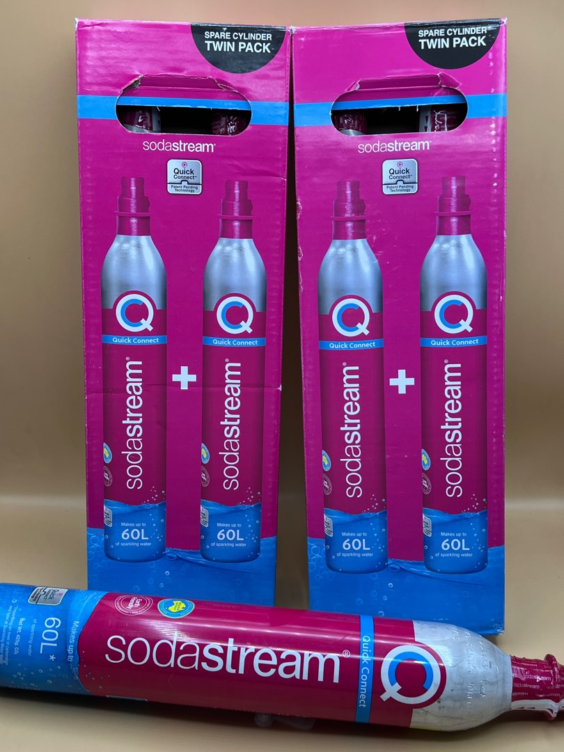 SODASTREAM QUICK CONNECT REFILL TANK 60L, Health & Nutrition, Health ...