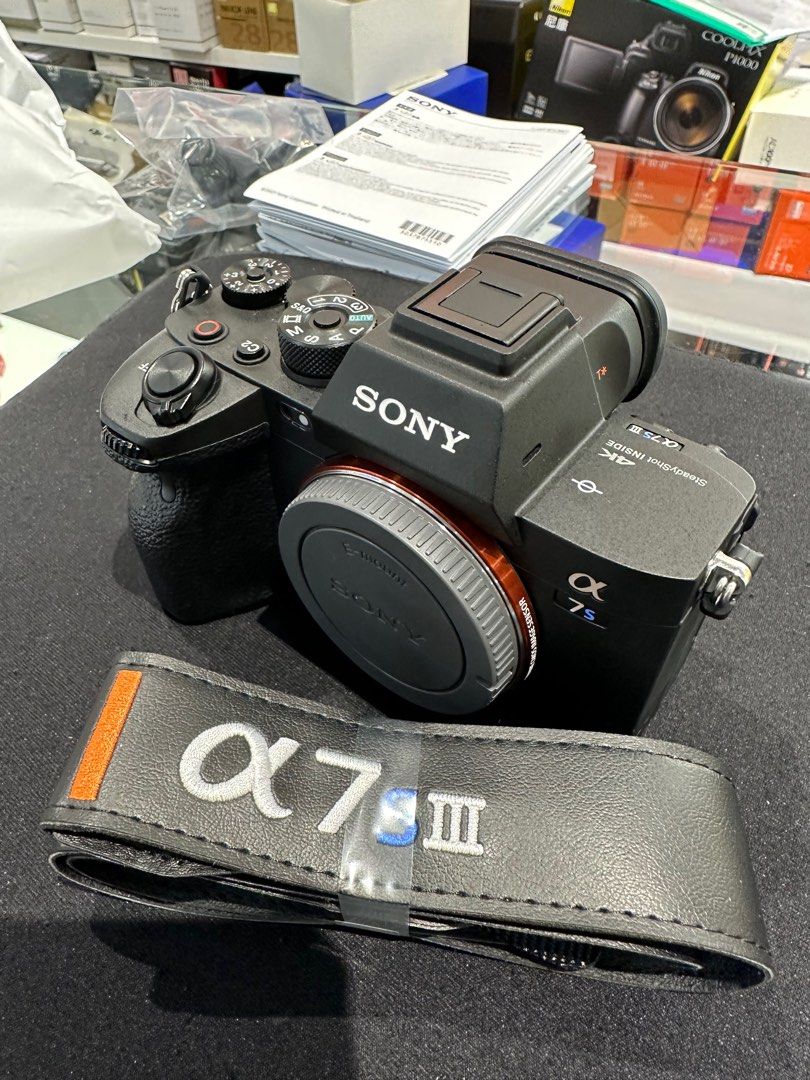 Sony A7Siii (Body Only) with small rig combo cage & Boya wireless mic ...