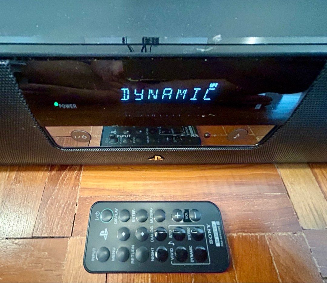 Sony Playstation Surround Sound Bar with remote control, Audio ...