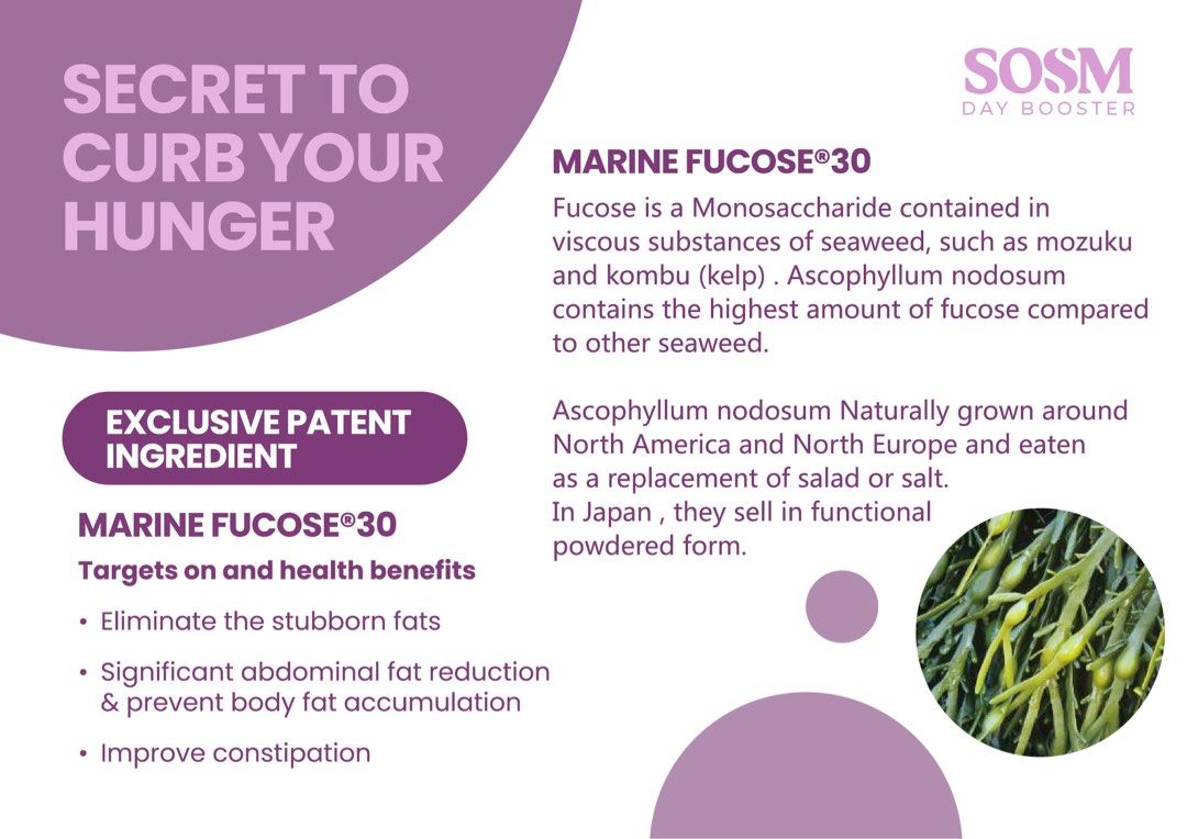 SOSM Day and Night Booster, Health & Nutrition, Health Supplements ...