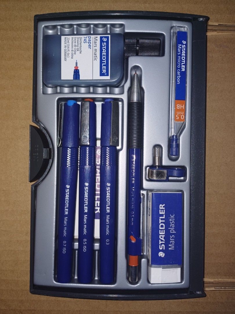 STAEDTLER COLLEGE SET, Hobbies & Toys, Stationary & Craft, Stationery ...