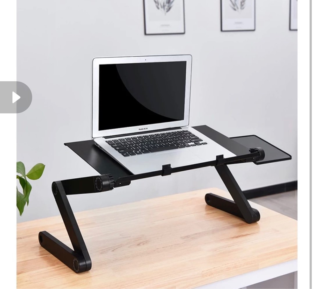 Stand Laptop Table Laptop Rack Portable Bed Stand, Computers & Tech ...