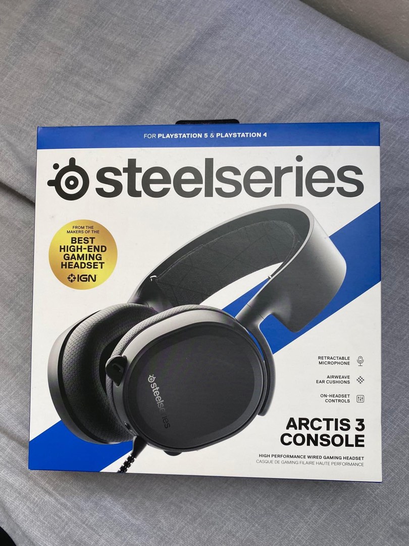 STEELSERIES ARCTIS 3 CONSOLE (PS5/PS4/PC/SWITCH/XBOX), Audio ...