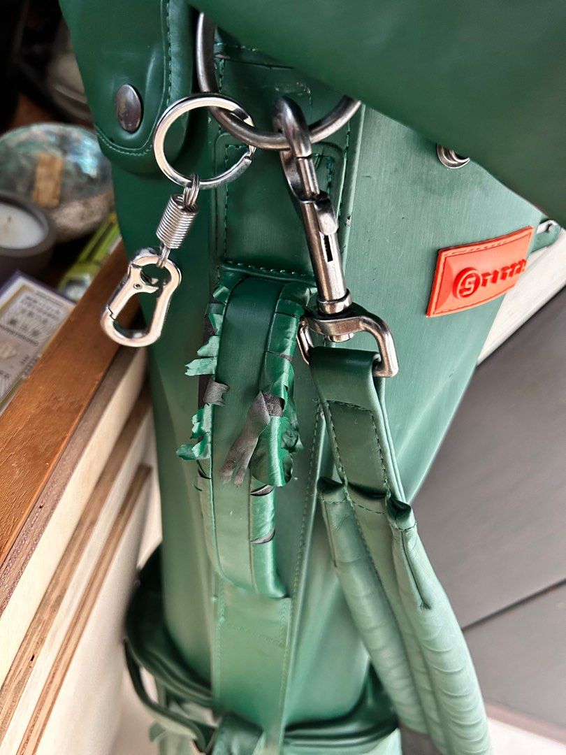 Stitch Green Golf Bag, Sports Equipment, Sports & Games, Golf on Carousell