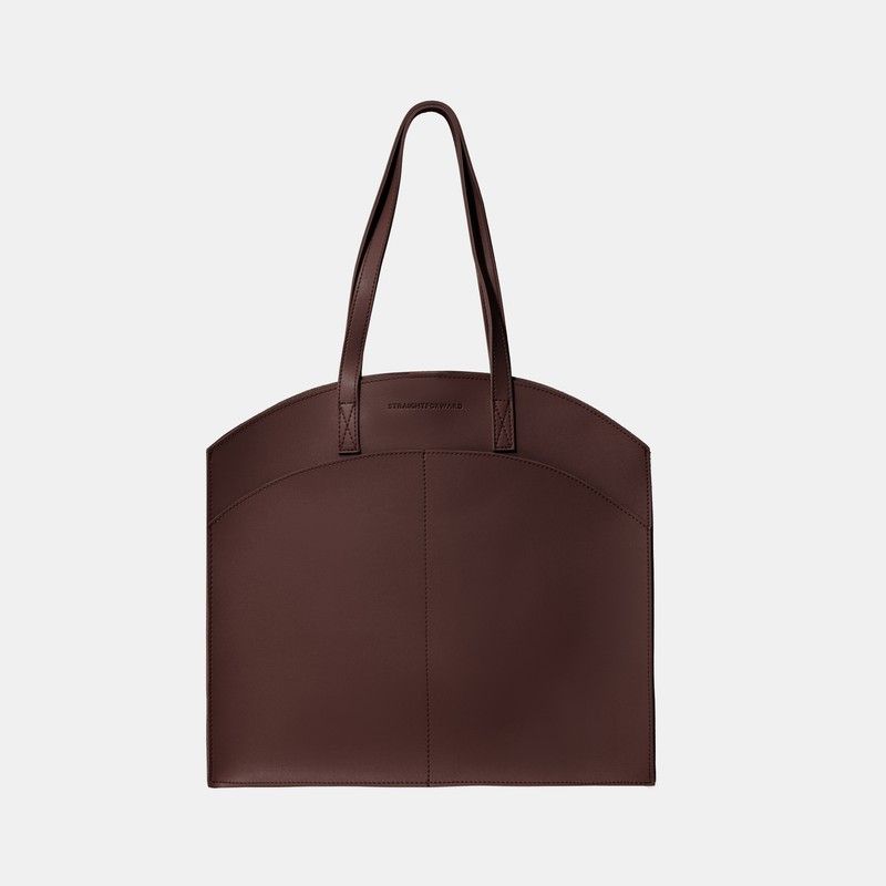 STRAIGHTFORWARD LEATHER TOTE BAG FOR LAPTOP, Computers & Tech, Parts ...