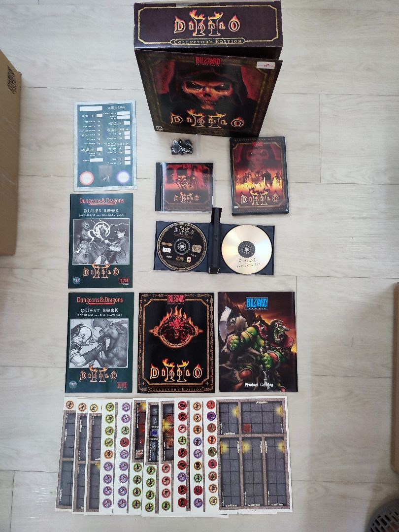 Super Rare Blizzard Diablo II Limited Edition Collector's Set BNIB ...