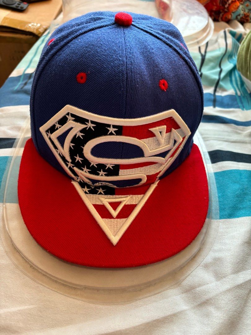 Superman USA cap, Men's Fashion, Watches & Accessories, Cap & Hats on ...