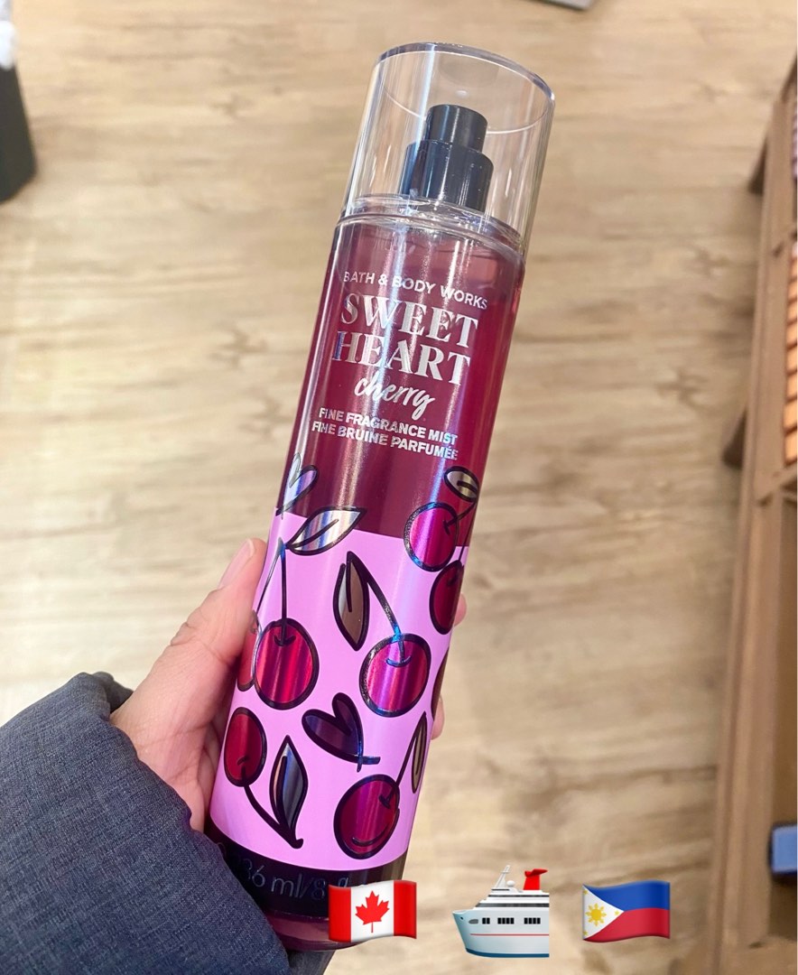 Sweet Heart Cherry Fragrance mist, Beauty & Personal Care, Fragrance ...