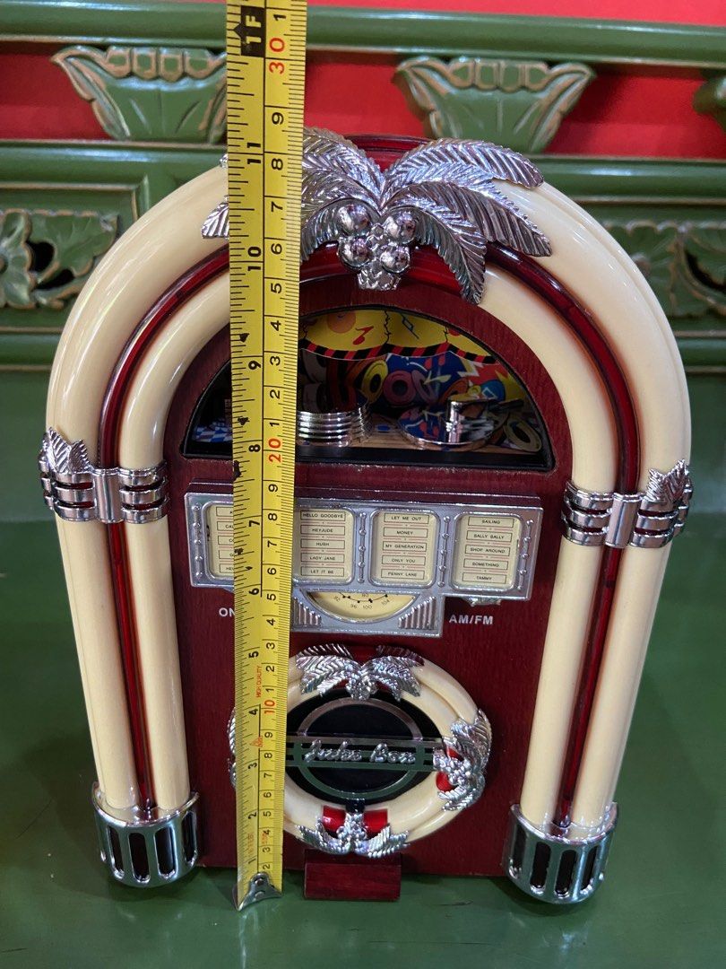 Table Top Jukebox Radio Player, Audio, Portable Music Players on Carousell