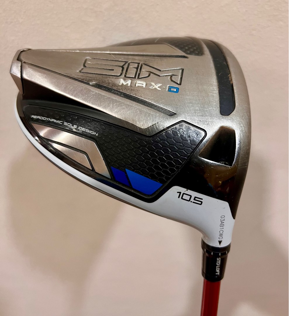 Taylormade Sim Max D (Regular), Sports Equipment, Sports & Games, Golf ...