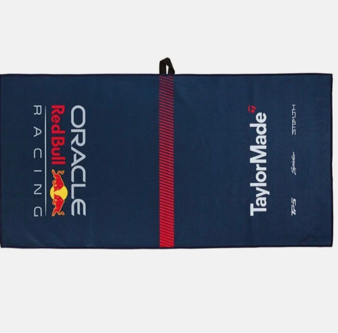 Taylormade X Oracle Red Bull racing Pit Stop Golf Towel, Sports ...