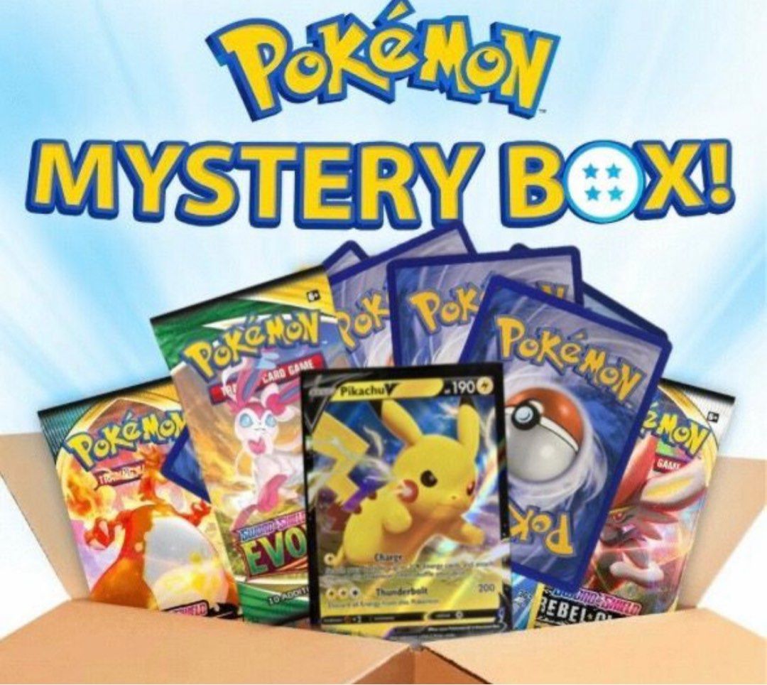 Tcg Pokemon mystery box., Hobbies & Toys, Toys & Games on Carousell
