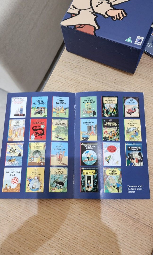 The adventures of tintin dvd box set, Hobbies & Toys, Music & Media ...
