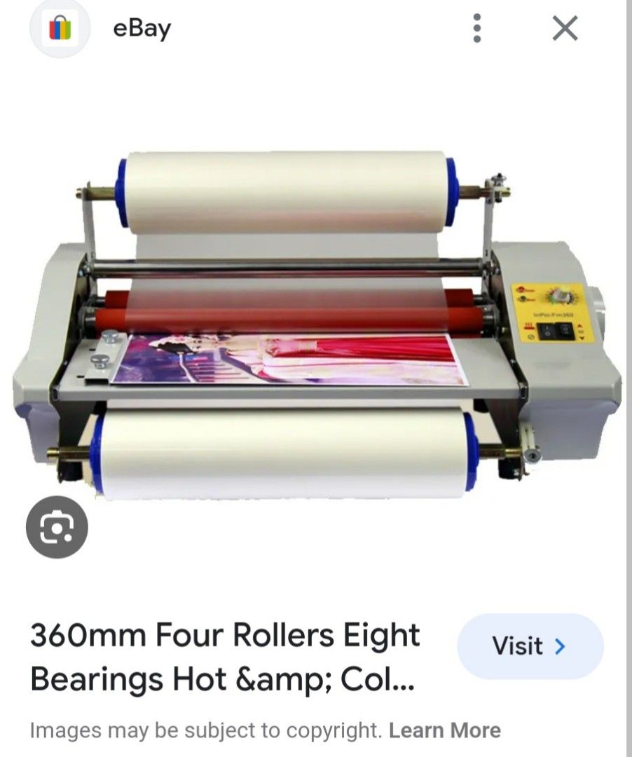 Thermal laminating Machine, Computers & Tech, Printers, Scanners ...