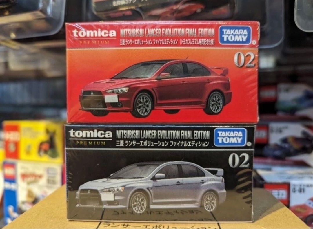 Tomica Premium Mitsubishi Lancer Evolution Final Edition, Hobbies ...
