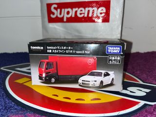 【TOMICA PREMIUM載運車】SKYLINE GT-R R33, 書籍、休閒與玩具, 玩具、公仔、桌遊在旋轉拍賣