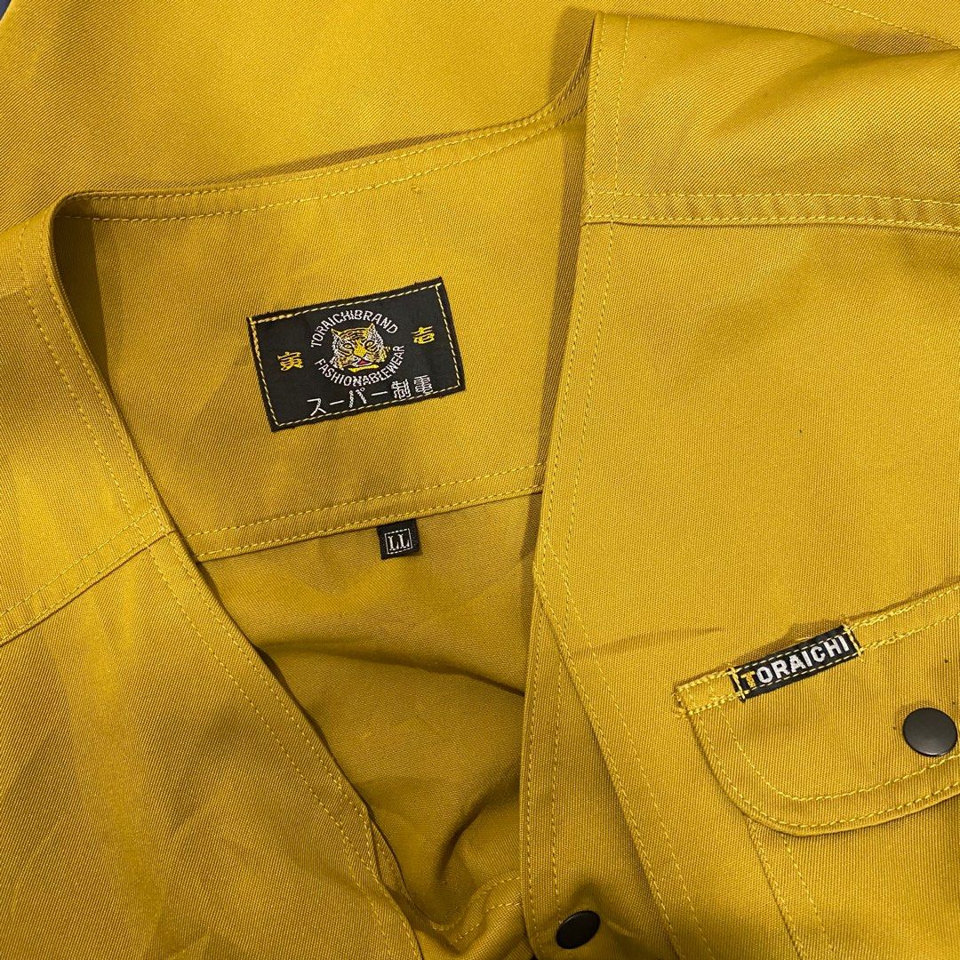 Toraichi Brand Tactical Mustard Yellow Vest, Men's Fashion, Tops & Sets ...