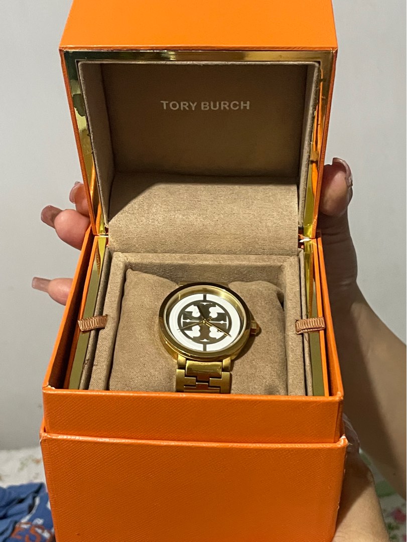 Tory Burch Gold Watch, Luxury, Watches on Carousell