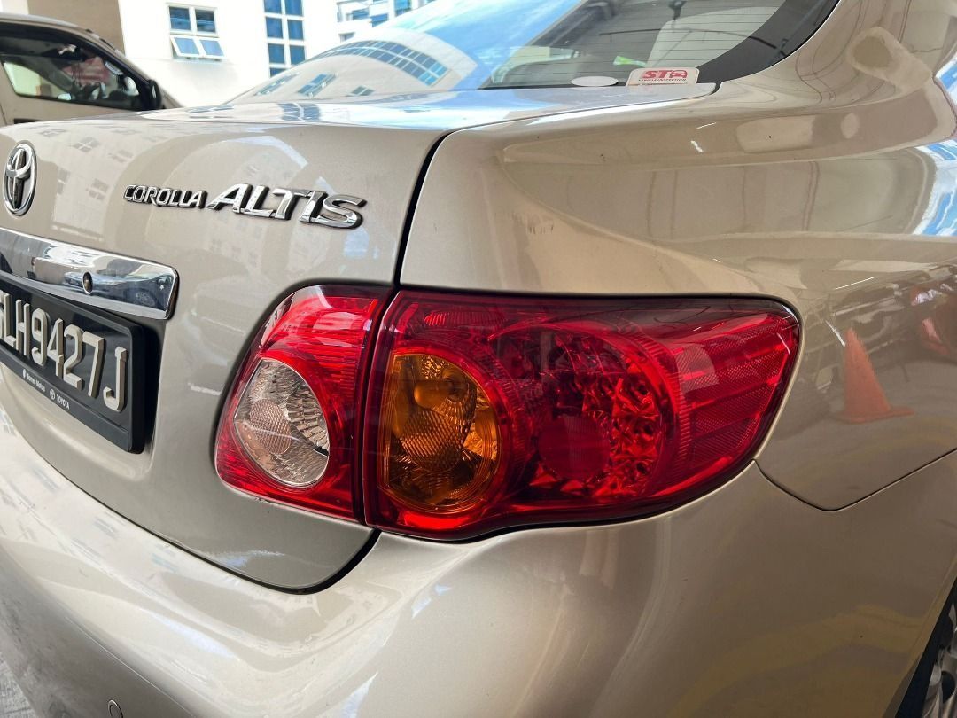 Toyota Altis head lamp / tail lamp parts exchange, Car Accessories ...