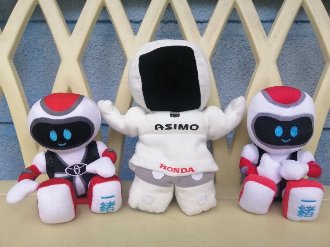 Toyota Issho Plush and Honda Asimo Plush, Hobbies & Toys, Toys & Games ...