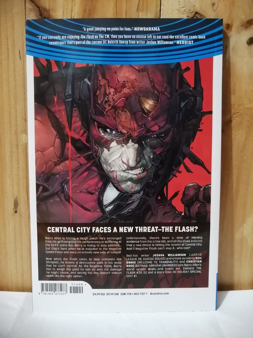 TPB DC Comics The Flash Negative Volume 5, Hobbies & Toys, Books ...