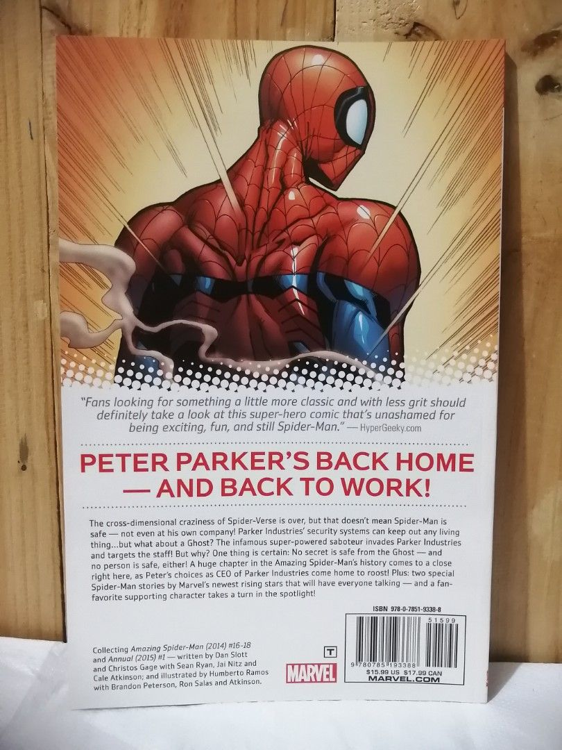TPB Marvel Comics Amazing Spider-Man Graveyard Shift Volume 4, Hobbies ...
