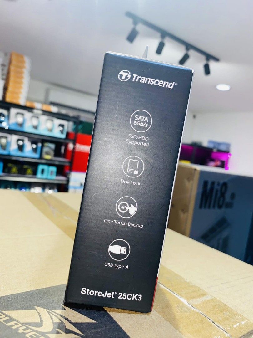 Transcend 2.5" SATA HDD & SSD Enclosure Kit USB 3.1 Gen 1 25CK3 StoreJet TS0GSJ25CK3, Computers ...
