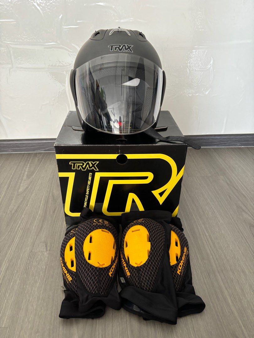 TRAX HELMETS TR03ZR PSB APPROVED, Motorcycles, Motorcycle Accessories ...