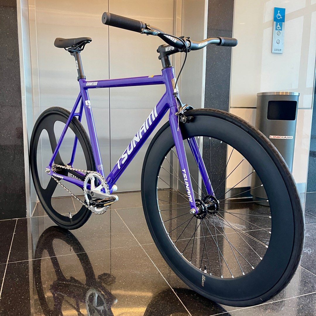 Tsunami fixie bike/frame set $330/complete bike $659/trick bike/brand ...
