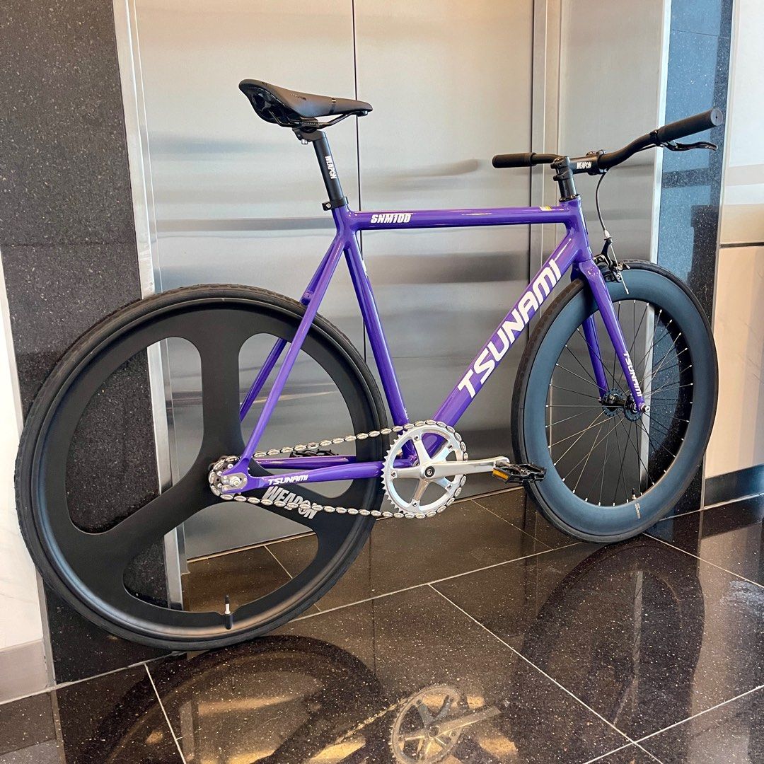 Tsunami fixie bike/frame set $330/complete bike $659/trick bike/brand ...