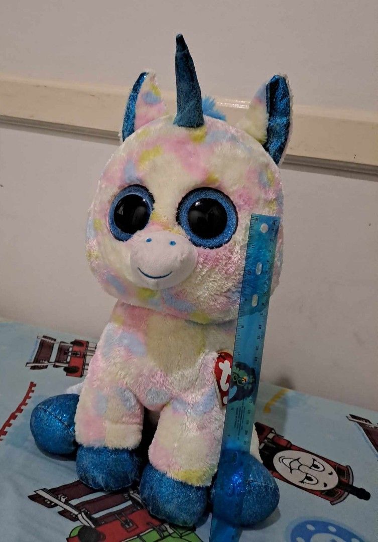 TY rainbow unicorn, Hobbies & Toys, Toys & Games on Carousell