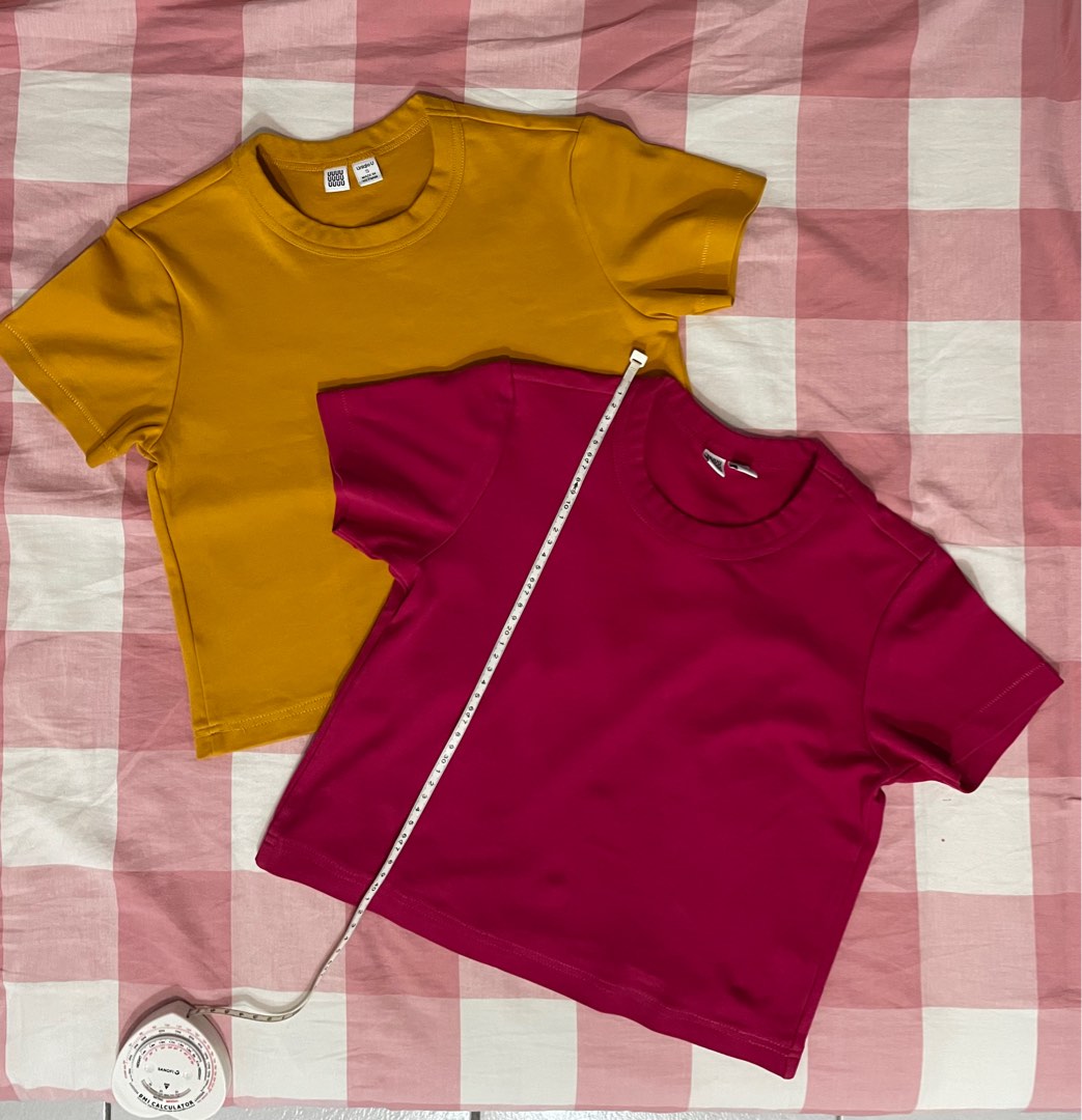 Uniqlo crop top, Women's Fashion, Tops, Shirts on Carousell