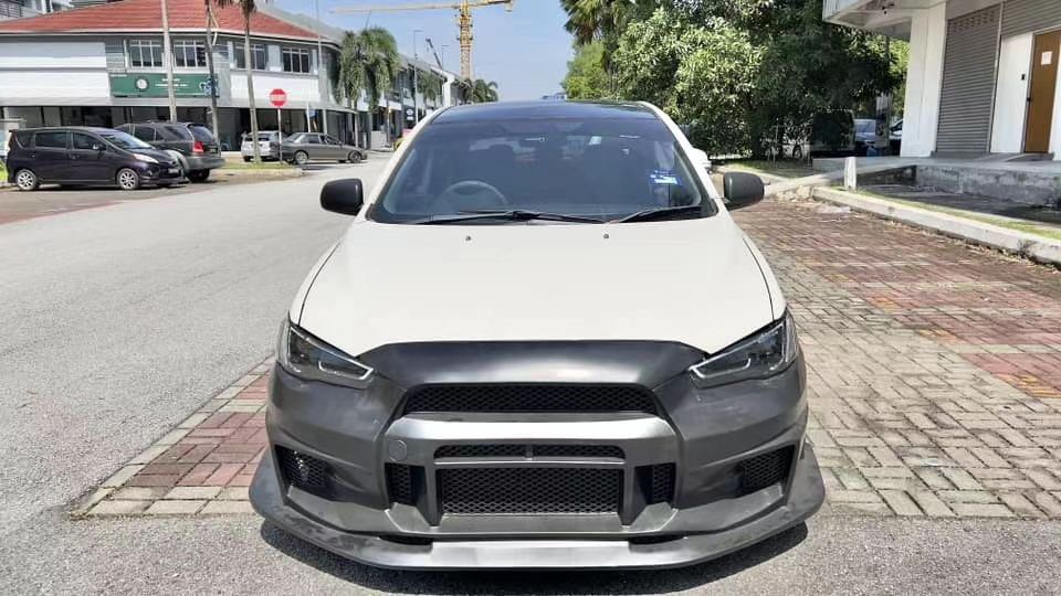 VARIS V3 STYLE FRONT BUMPER FOR LANCER EX (PP MATERIAL), Car ...