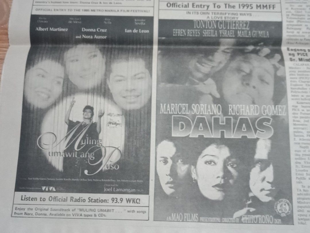 VINTAGE 1995 TAGALOG TABLOID BALITA, Hobbies & Toys, Memorabilia ...