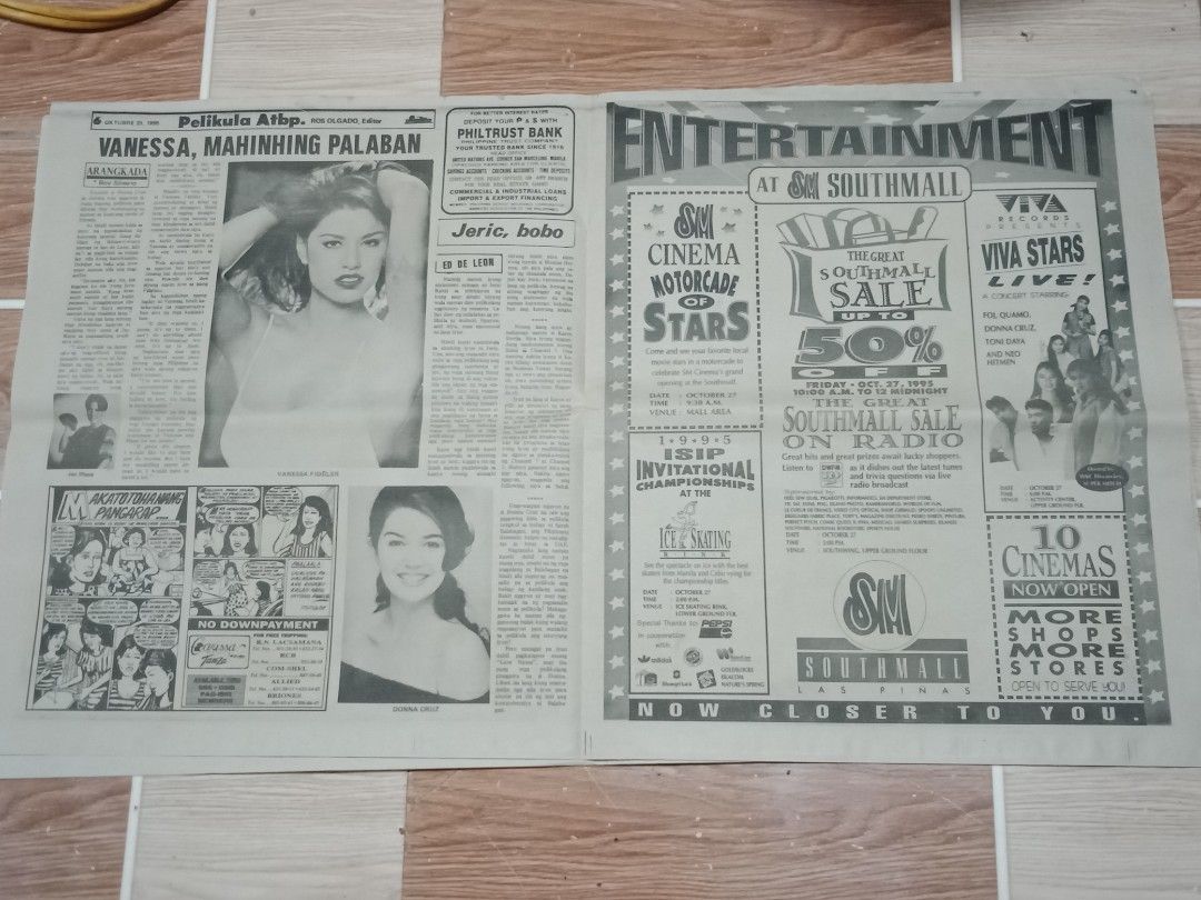 VINTAGE 1995 TAGALOG TABLOID BALITA, Hobbies & Toys, Memorabilia ...