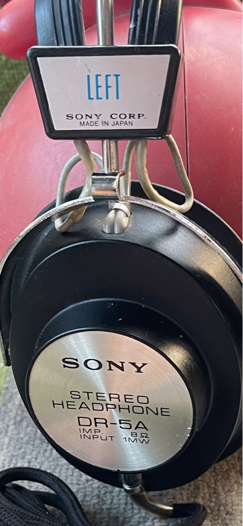 Vintage Sony Headphones Made in Japan late 60s model, Audio, Headphones ...